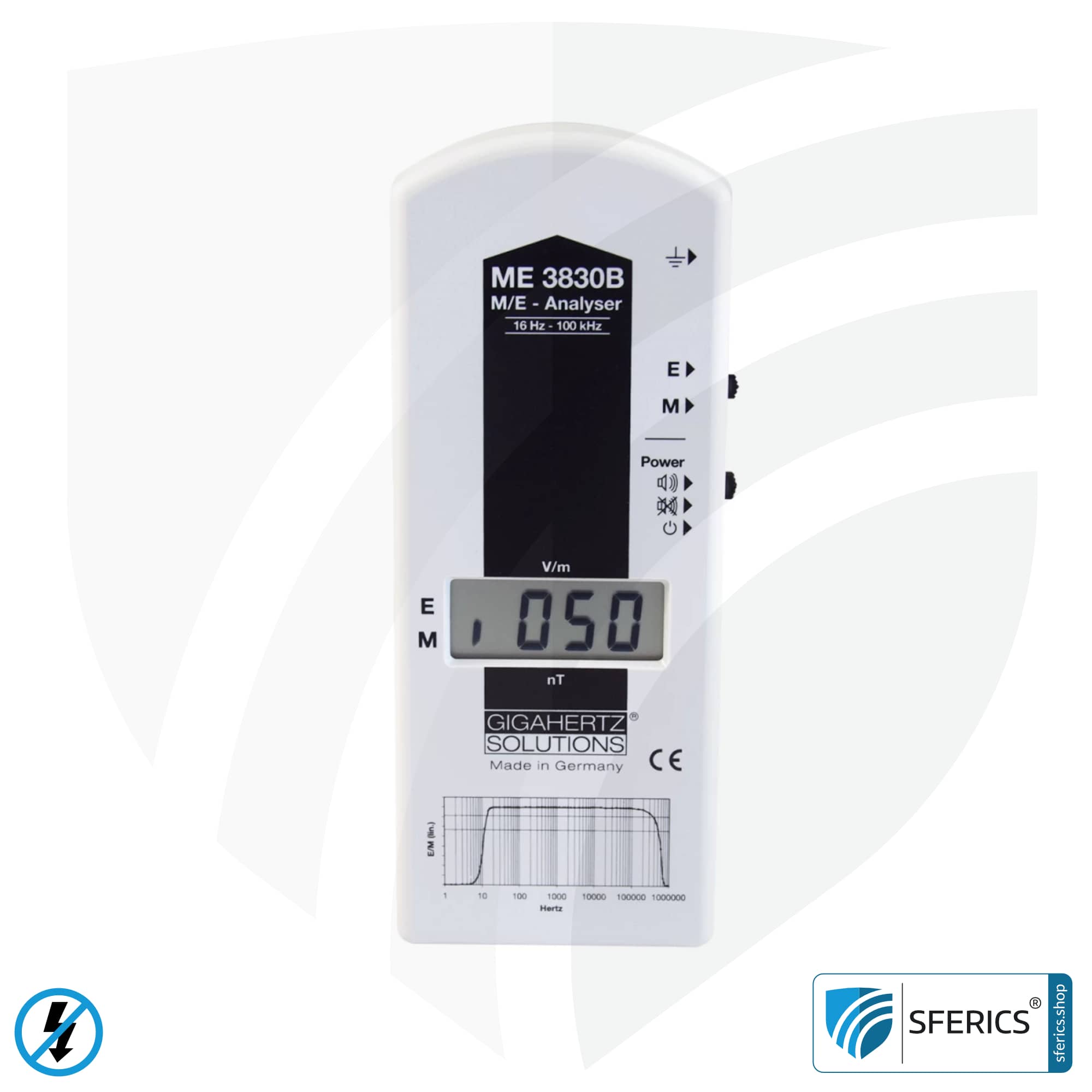 LF Analyser ME3830B | Meter for electrosmog LF